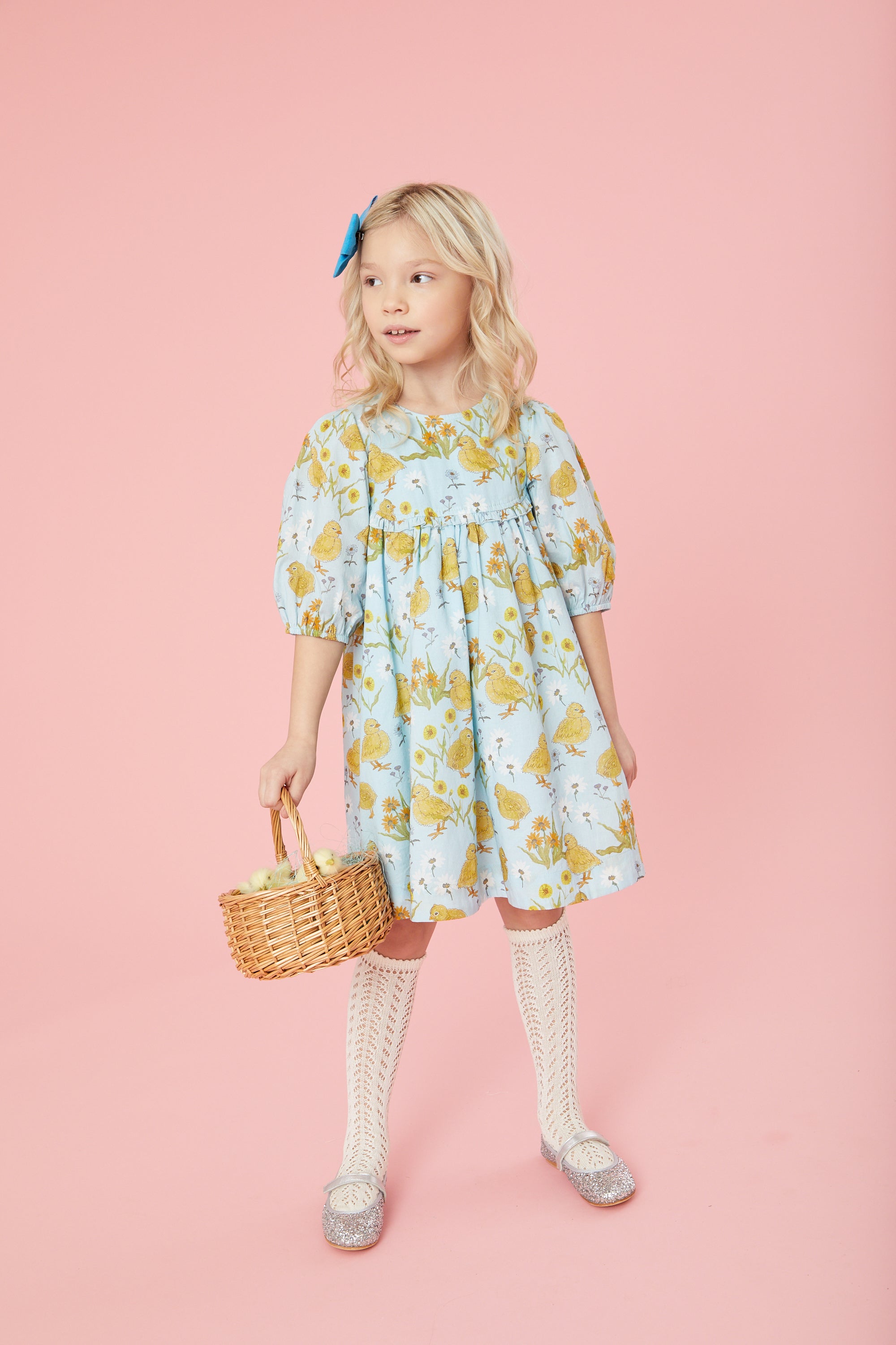 Girls Rowan Dress | Chick Garden – Seedlings Kid & Baby
