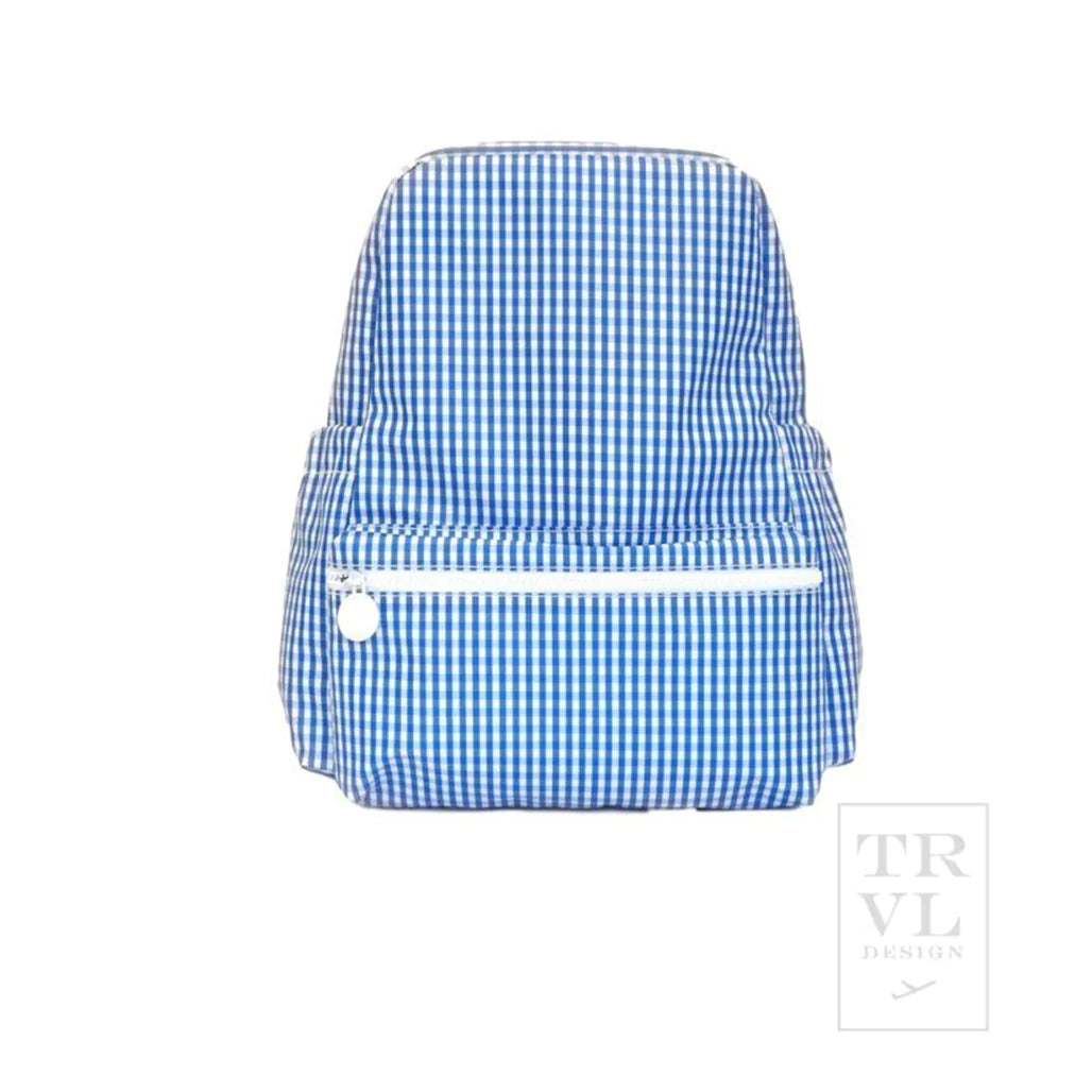 Backpack Gingham Royal – Seedlings Kid & Baby
